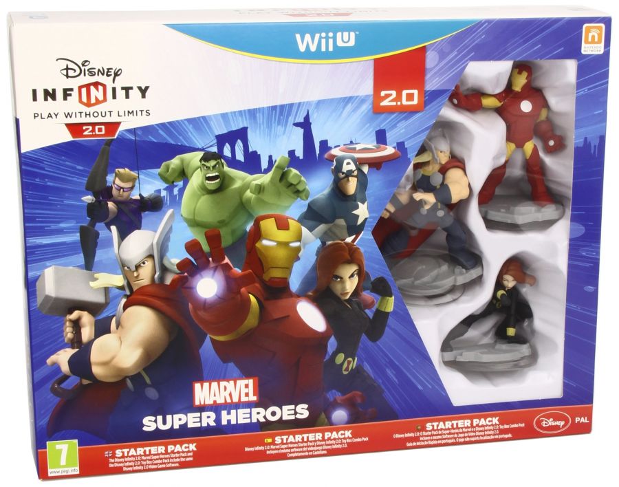 Disney Infinity 2.0 Marvel Super Heroes Starter Pack (Wii U) | VGDb