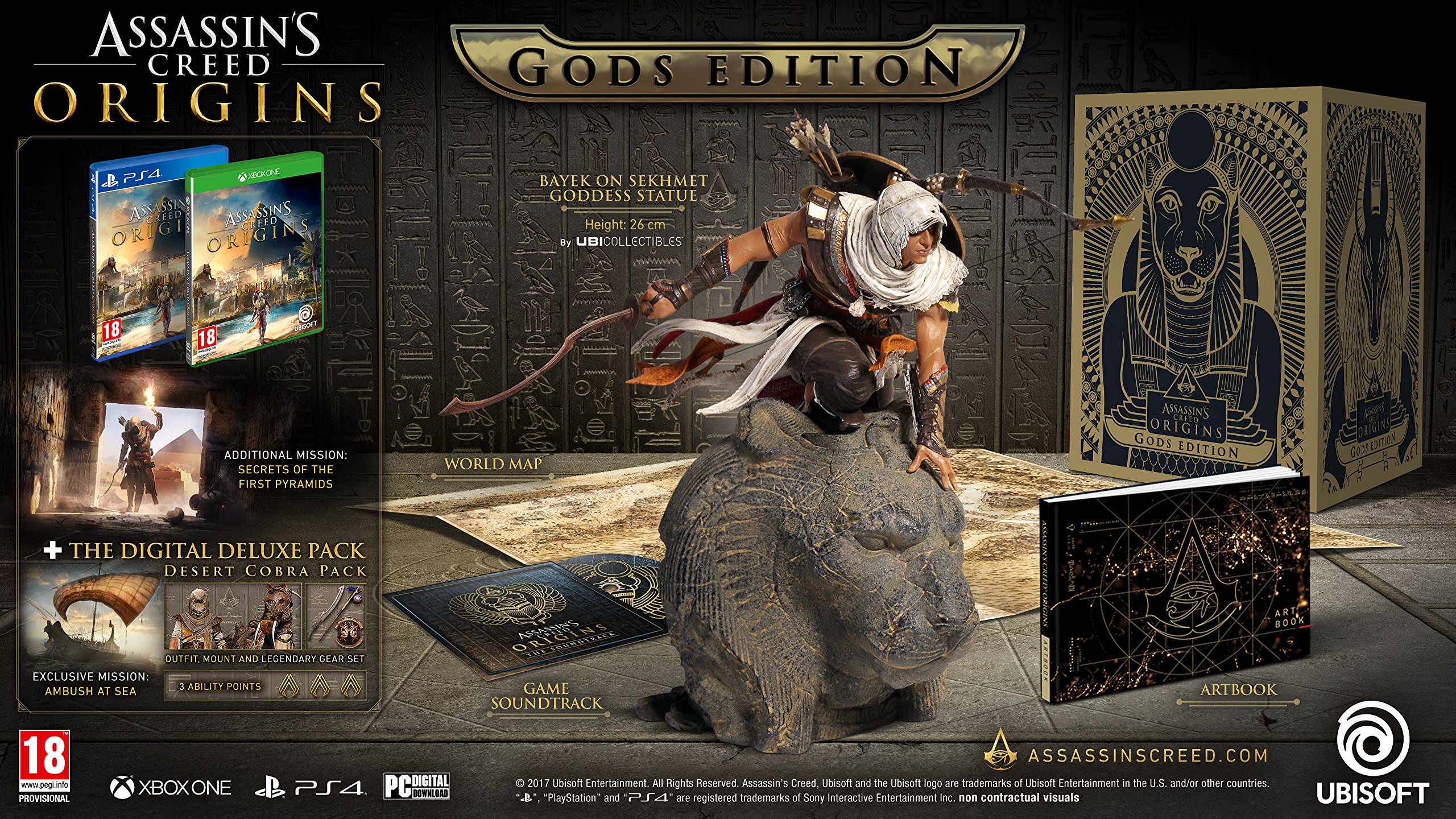 Assassin's Creed Origins [Gods Edition] (PlayStation 4) | VGDb