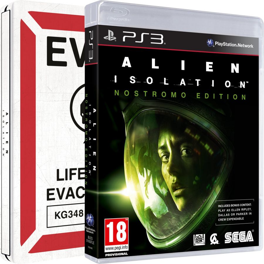 Alien: Isolation - Steelbook Nostromo Edition (PlayStation 3) | VGDb